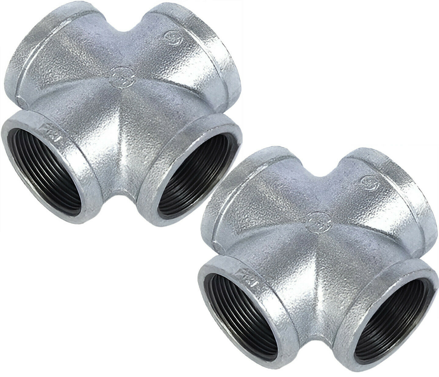 Крестовина 1/2" оцинкованн, (2 шт. инд. упак.), AV Engineering (AVEC440000012)