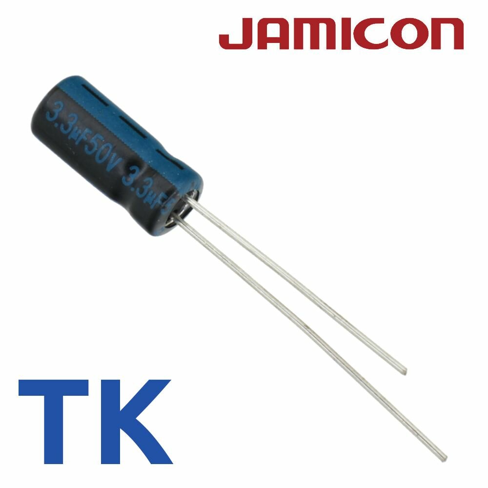 3,3мкФ 50В / TK / 5x11 / 105 С / конденсатор электролитический (10шт)