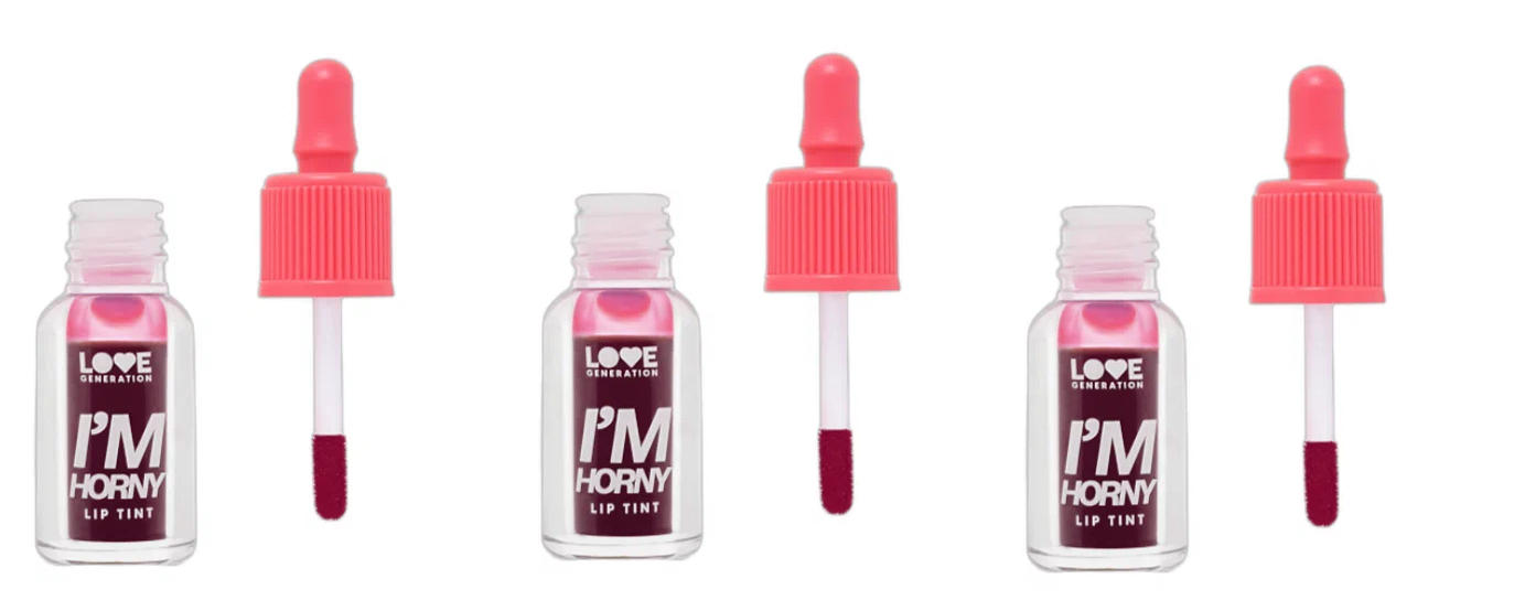 Тинт для губ Love Generation I'm Horny, тон 03 винный, 2,5 мл 3 шт