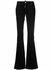 Джинсы DSQUARED2 Low-rise flared jeans, размер 44, black/black