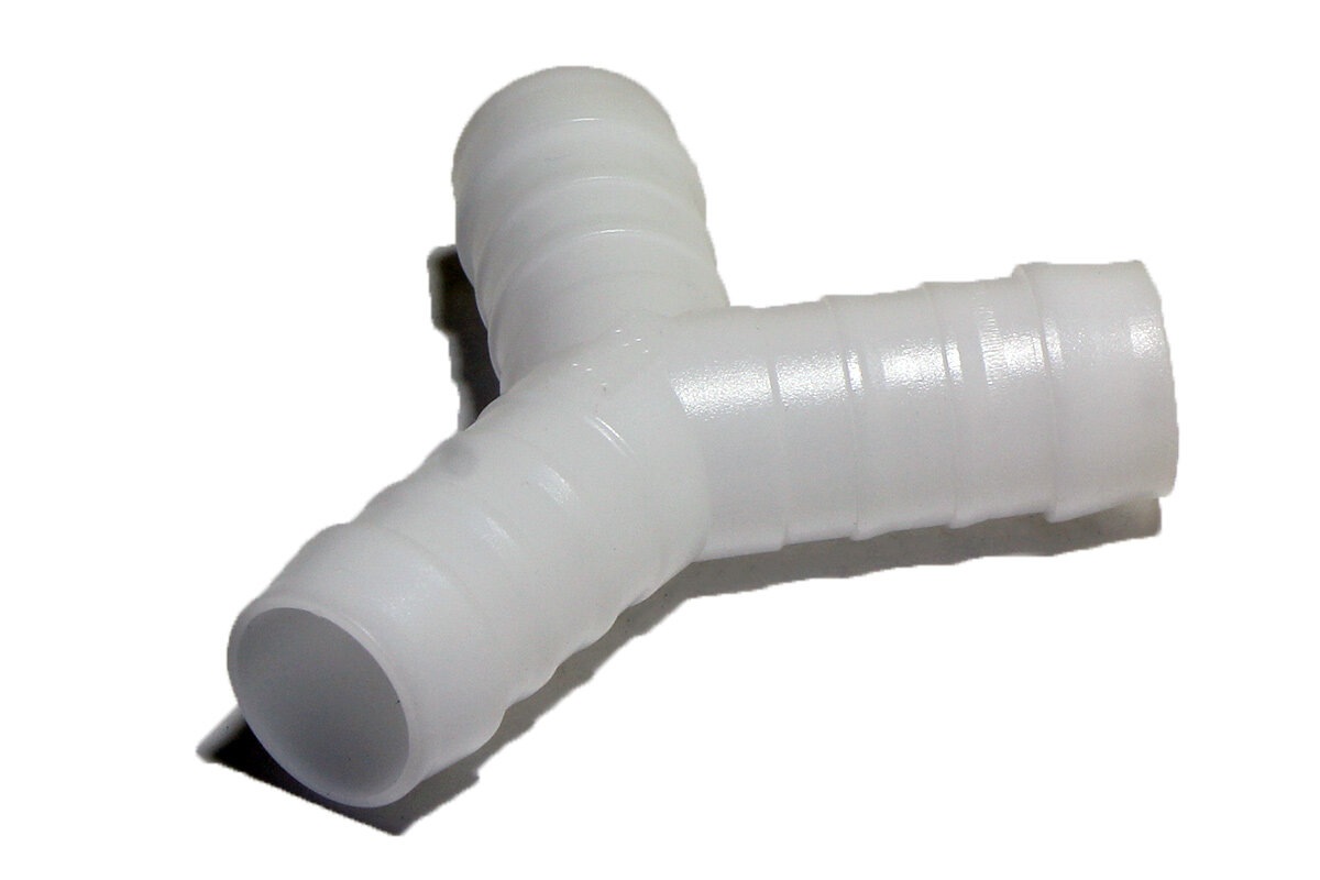 Соединитель пластиковый для шлангов и трубок NORMAPLAST-YS 6 (4 шт.)