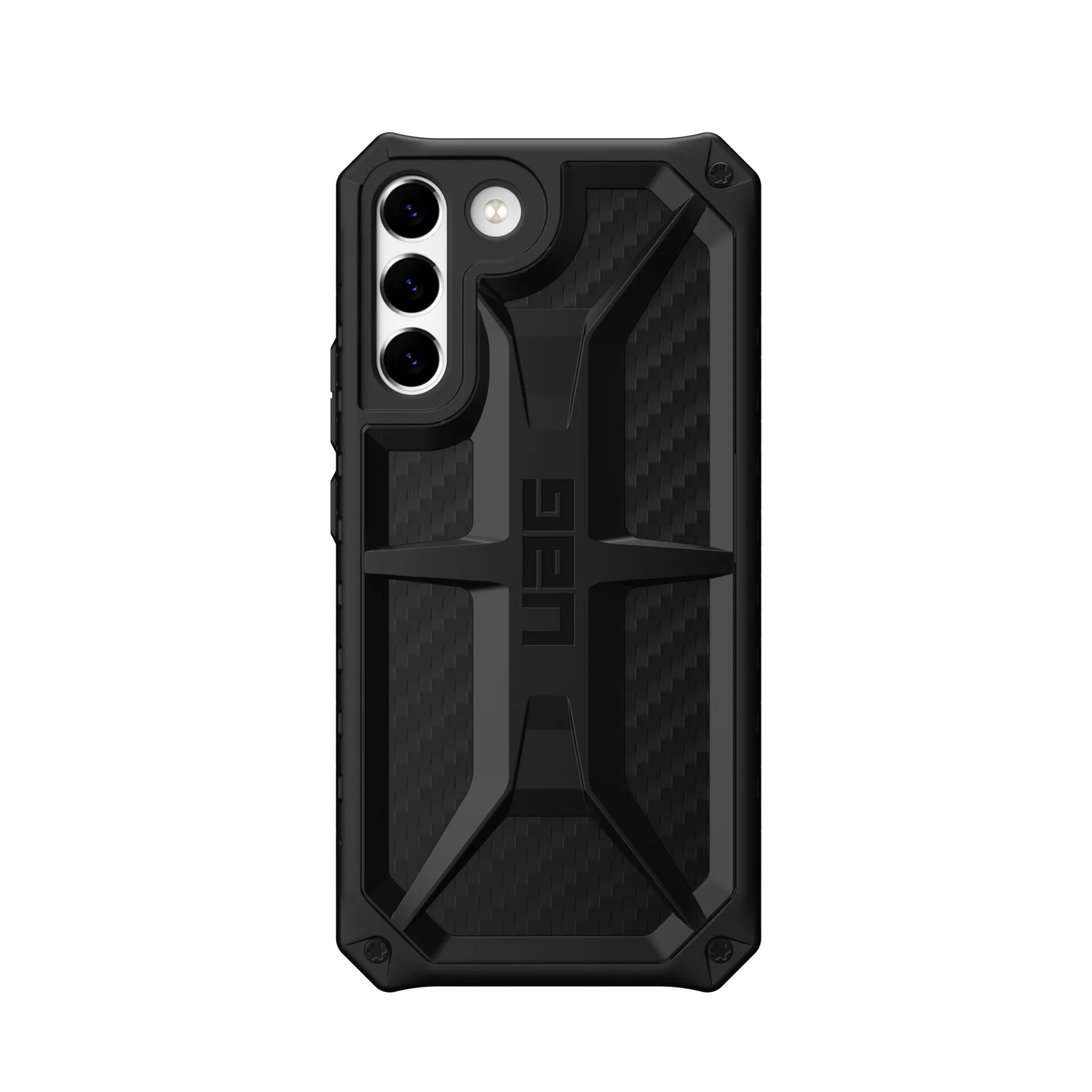 Чехол Uag Monarch для Samsung Galaxy S22 +, карбон (Carbon Fiber)