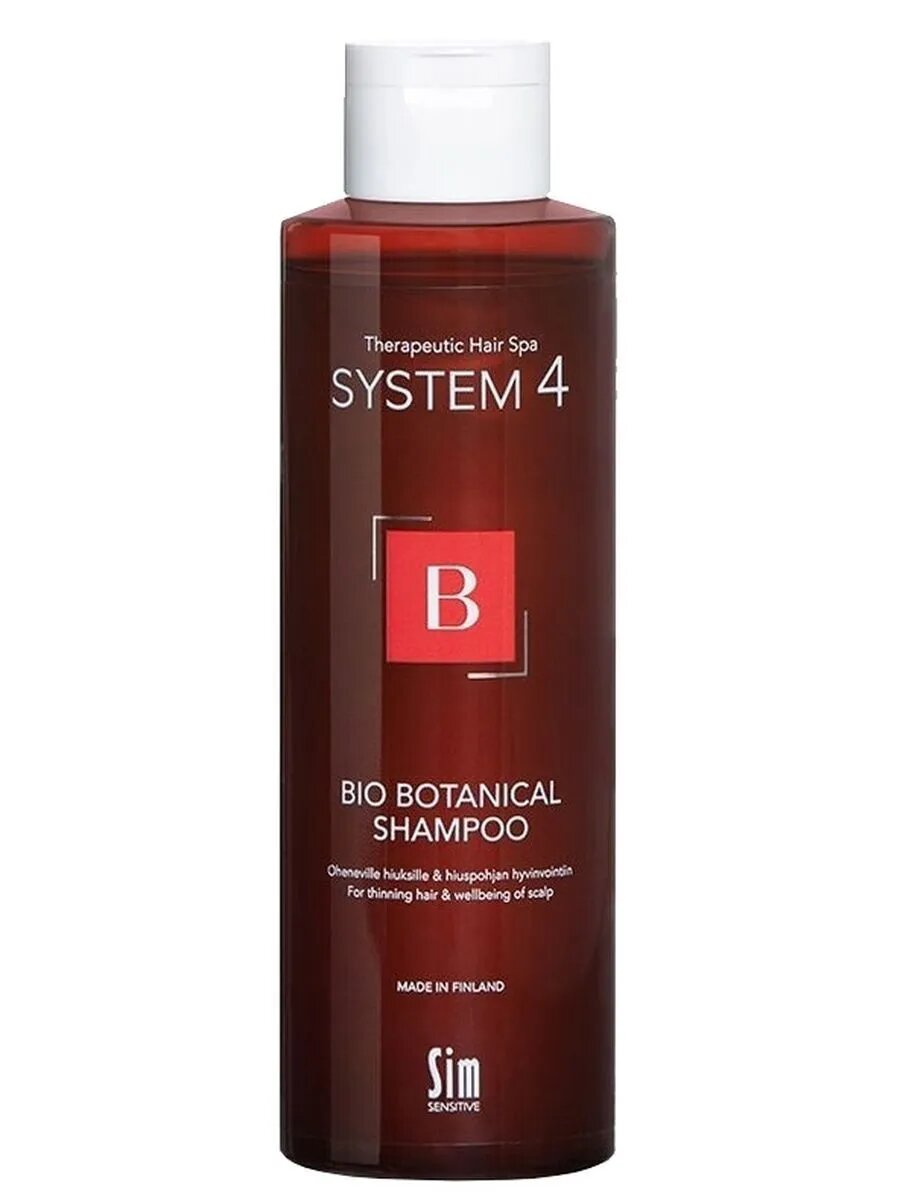 System 4 Био Ботанический шампунь, 250 мл