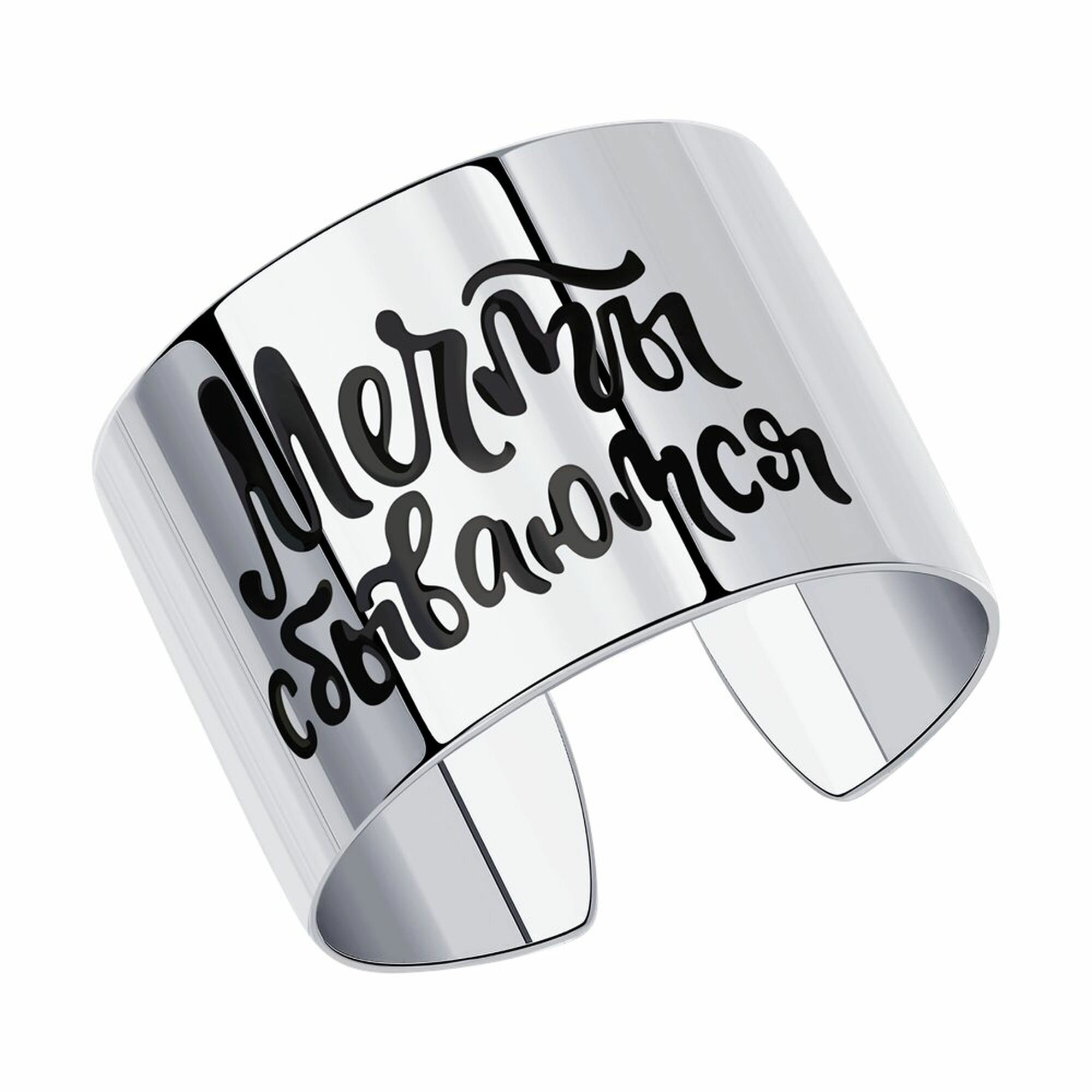 Кольцо, серебро, 925 проба, родирование, эмаль