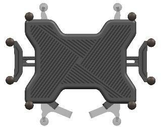 Держатель VINmounts X-GRIP для 9"-10" планшетов (VIN-PBJ-014-RS)
