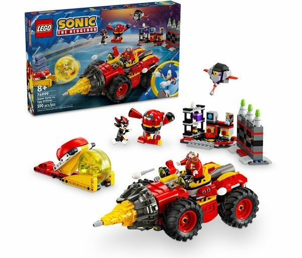 Конструктор LEGO Sonic the Hedgehog 76999 Супер Соник против Эгг Дриллстера (Lego 76999)
