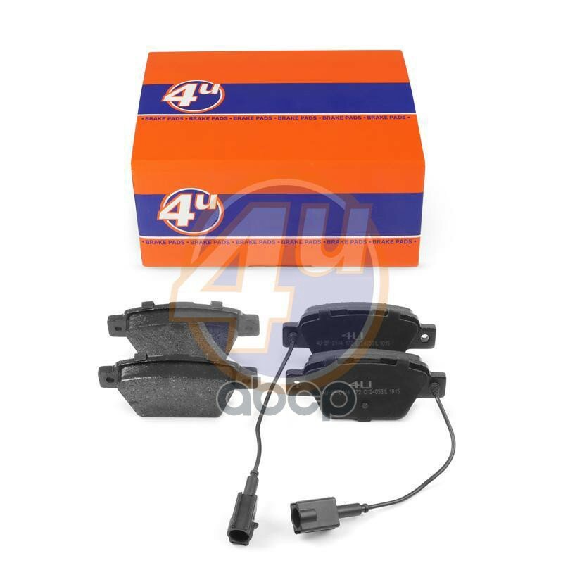 Колодки ЗАД FIAT MULTIPLA (186_) STILO (192_) STILO MULTI WAGON (192_) BRAVO II (198_) DELTA III (84 шт. 4U арт. 4U-BP-0114