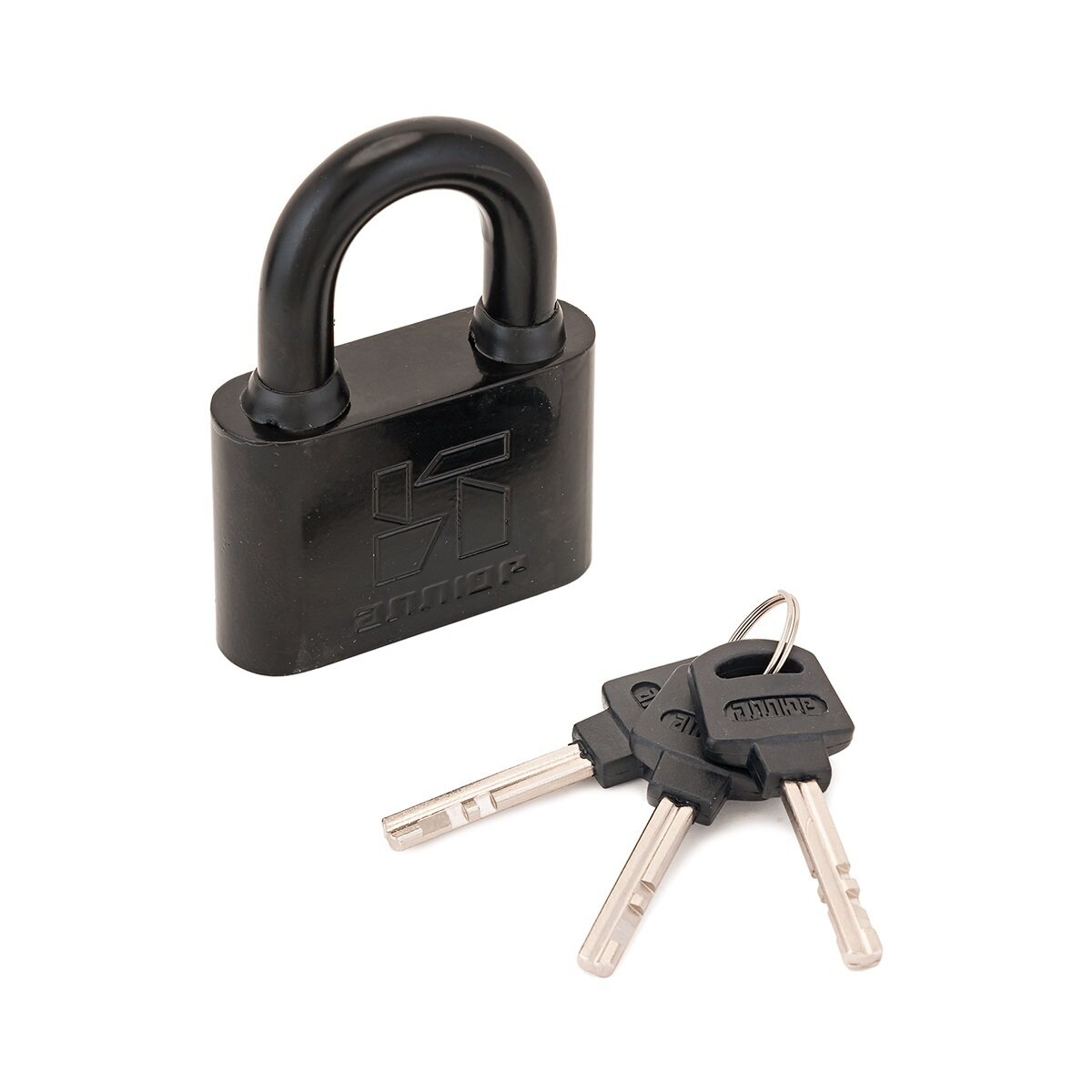 Замок навесной "Аллюр" ВС2С-501, d 9 мм, 3 ключа, сталь, черный