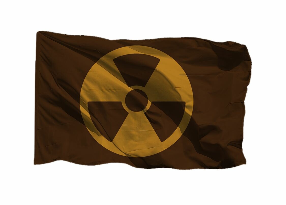 Флаг группировки Одиночки, 70х105 см на шёлке для ручного древка