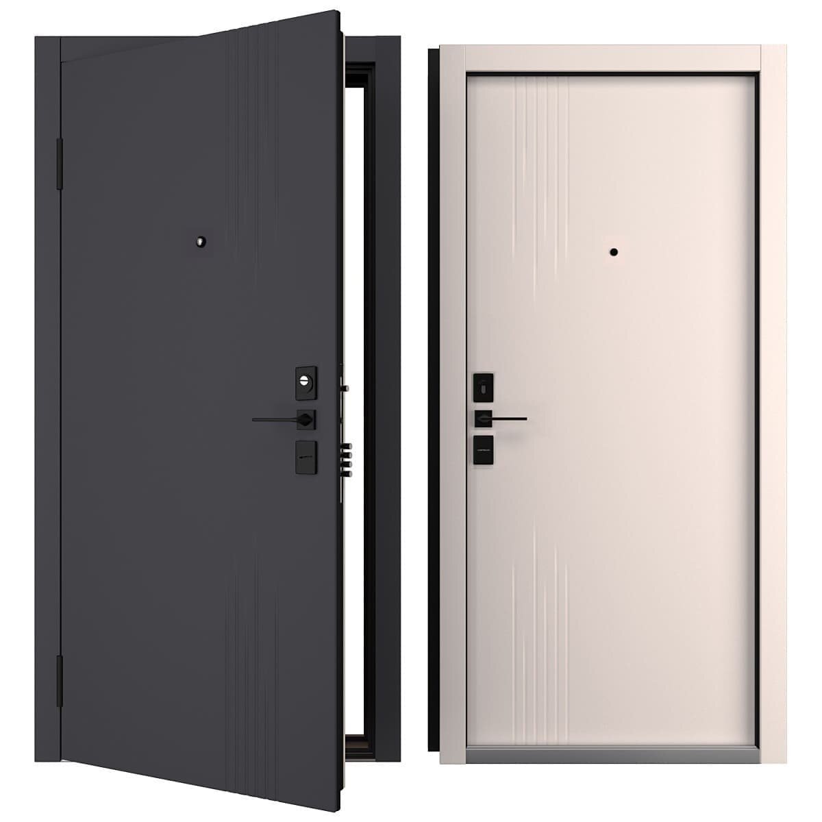 Входная дверь в квартиру - Премиум № 2. Сталь - 3 мм. Полотно - 110 мм. Повышенная шумоизоляция. Левая. 2080*980