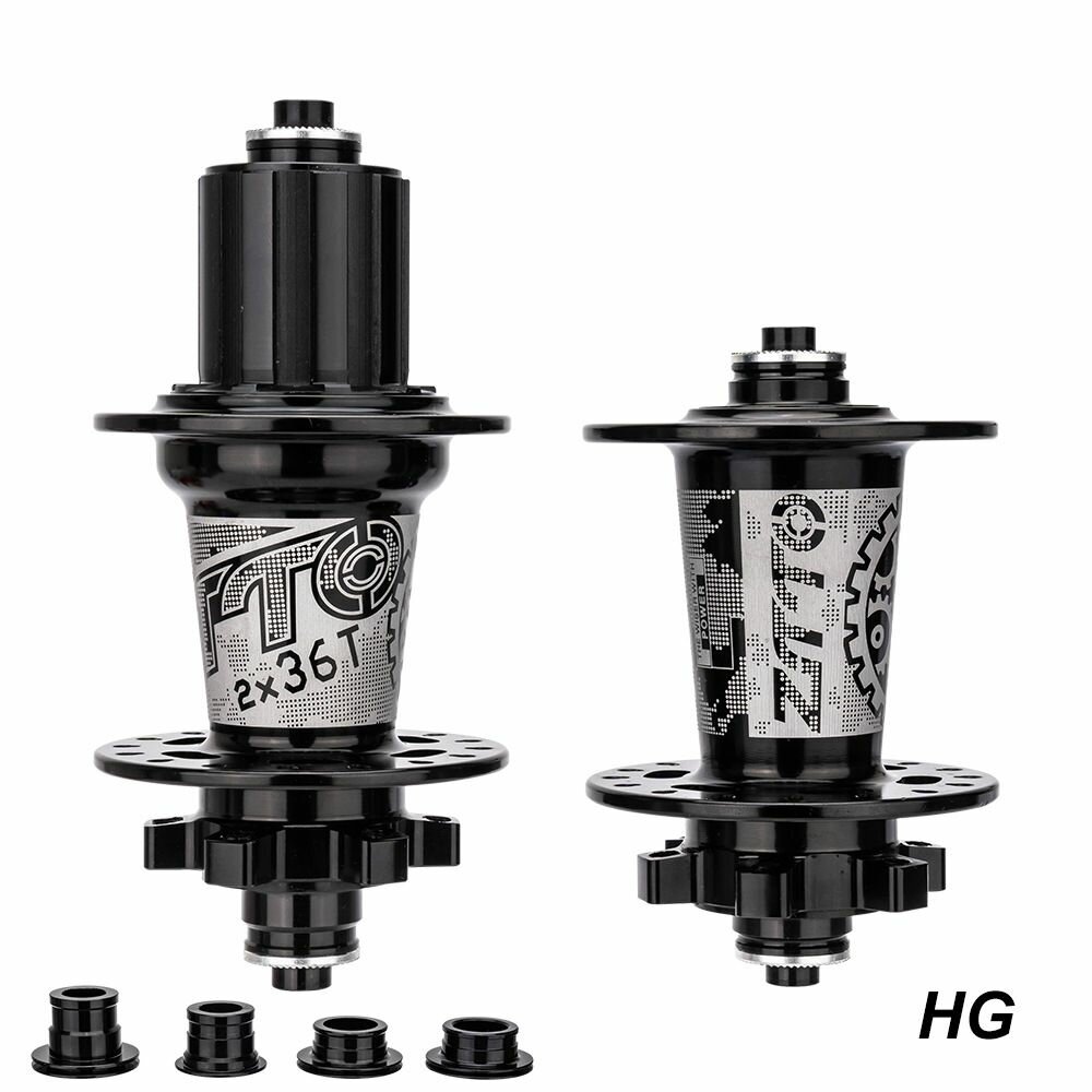 Втулка для велосипеда, 32 отверстий, черный