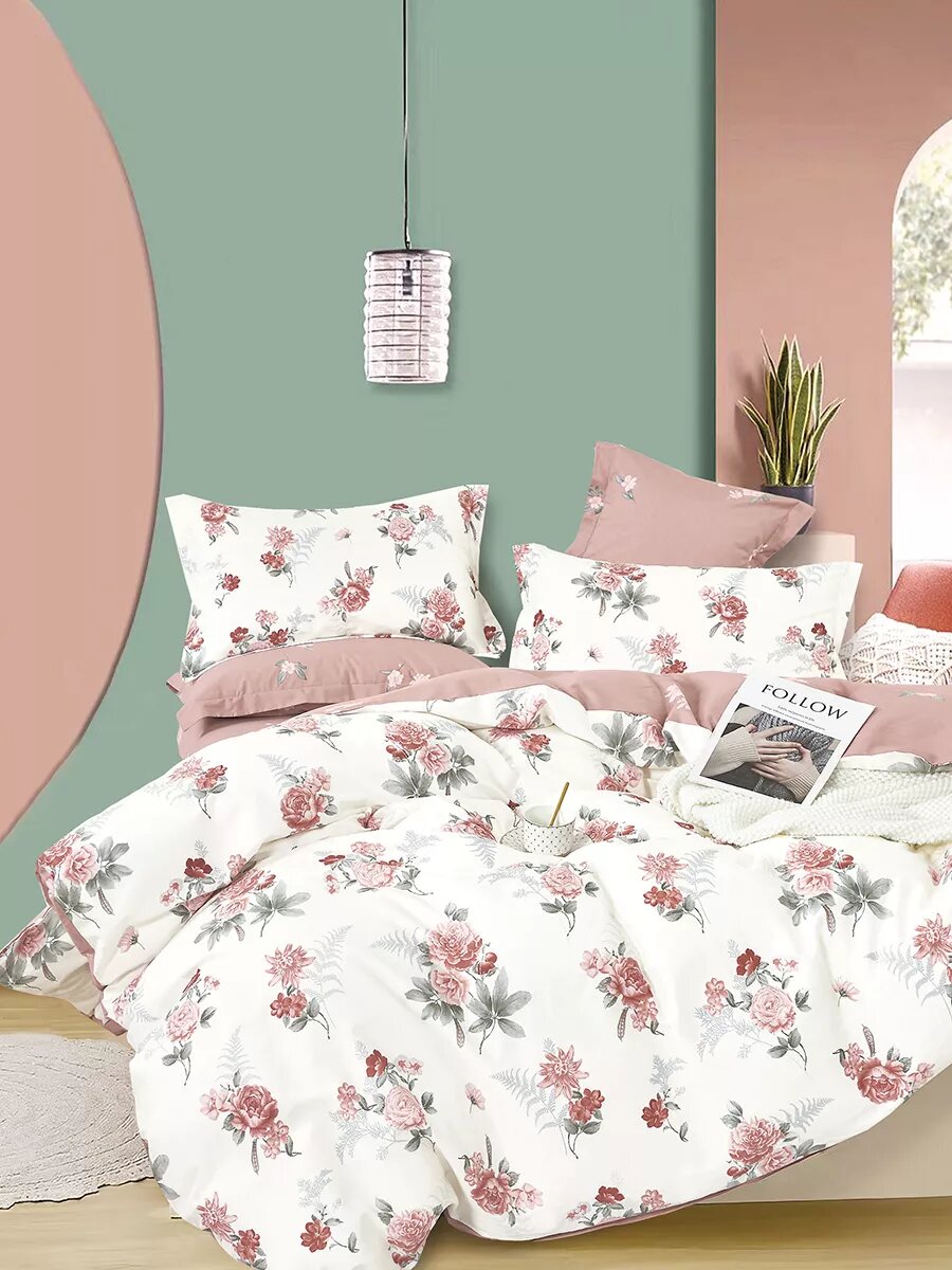 Постельное белье 2 спальное с наволочками 50х70 Twill