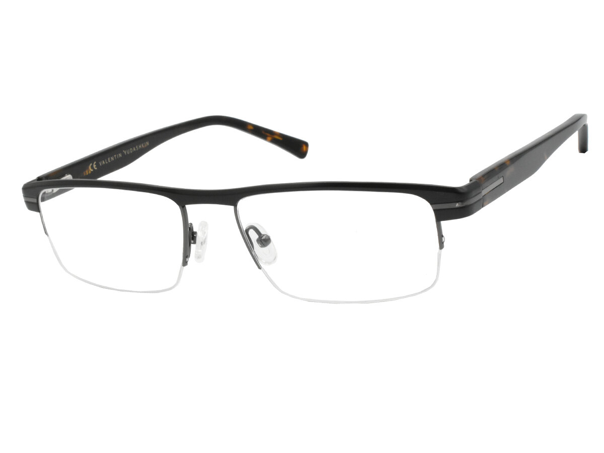 Оправа для очков Valentin Yudashkin VY 10016 C3 пол Мужской форма оправы Прямоугольная цвет оправы Чёрный