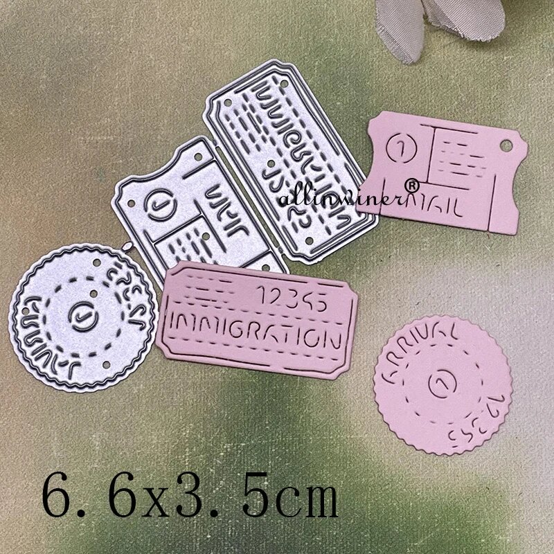 Металлические пресс-формы для скрапбукинга F-688