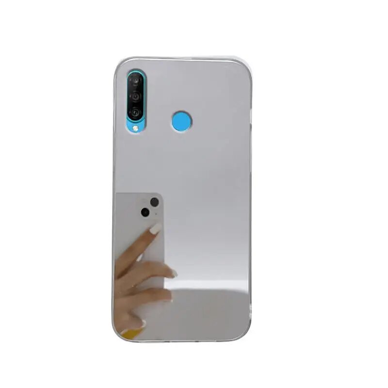 Чехол зеркальный глянцевый для Huawei P30 Pro