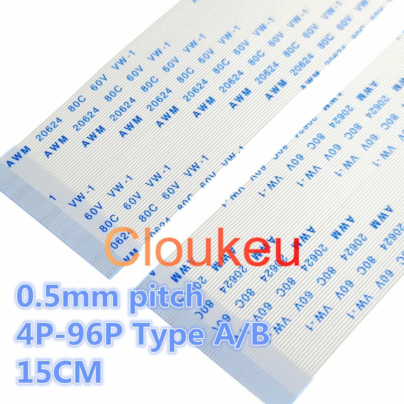 FFC FPC гибкий плоский кабель 0,5 мм 15 см 26Pin, 5pieces-, A-same direction