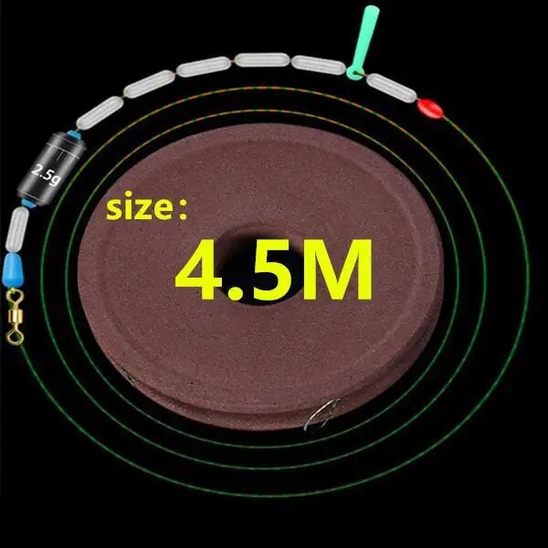 Нейлоновая рыболовная леска OTTER BROTHER 4,5/5,4 м 2.0, 4.5M