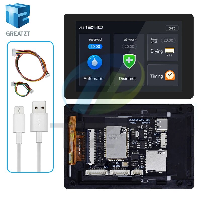 Развивающая плата ESP32 WT32-SC01 PLUS GREATZT 1PCS