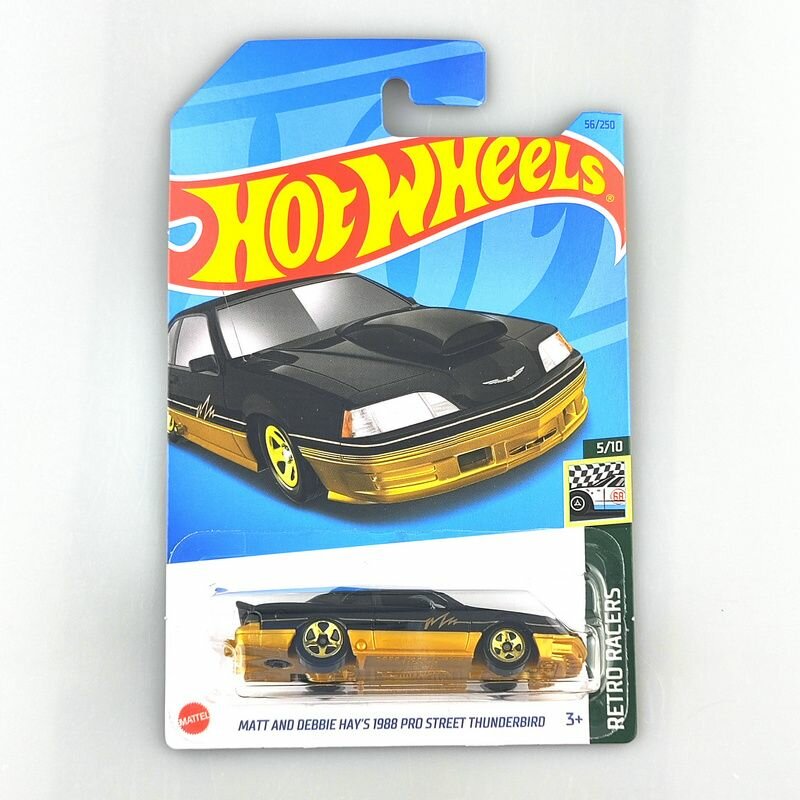 Машинка Mattel Hot Wheels 2023 C4982 Matt And Debbie Hay's 1988 Pro Street Thunderbird