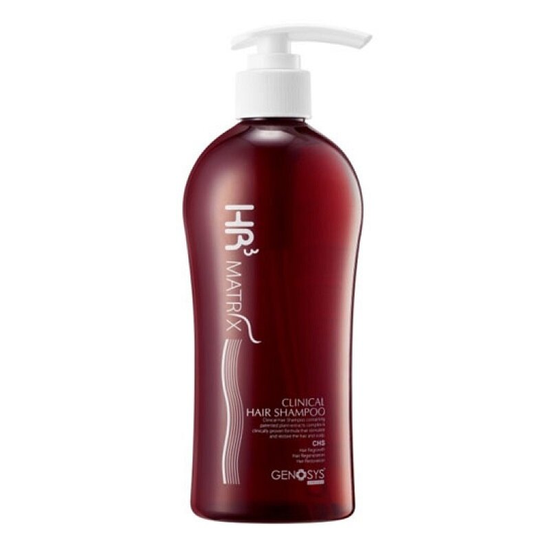Шампунь от выпадения волос 300 мл Genosys HR3 Matrix Scalp and Hair Shampoo CHS/300 мл