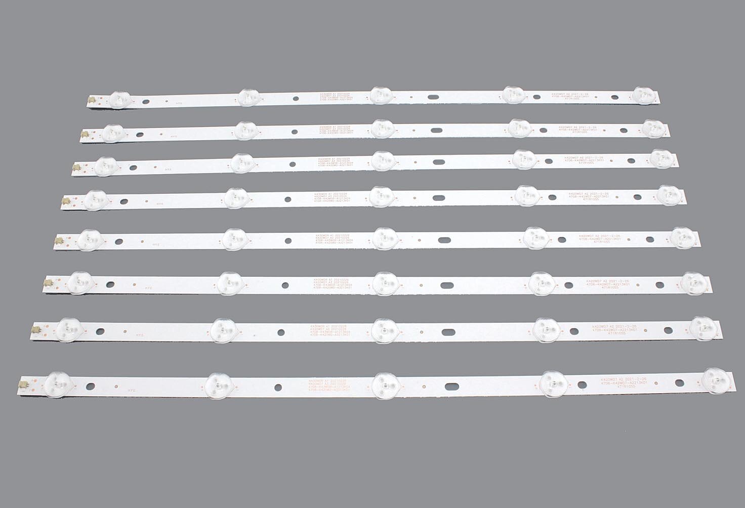 Светодиодная подсветка TV 43" K430WDR A1 TF-LED43S59T2 L43r630vke (комплект 8шт)