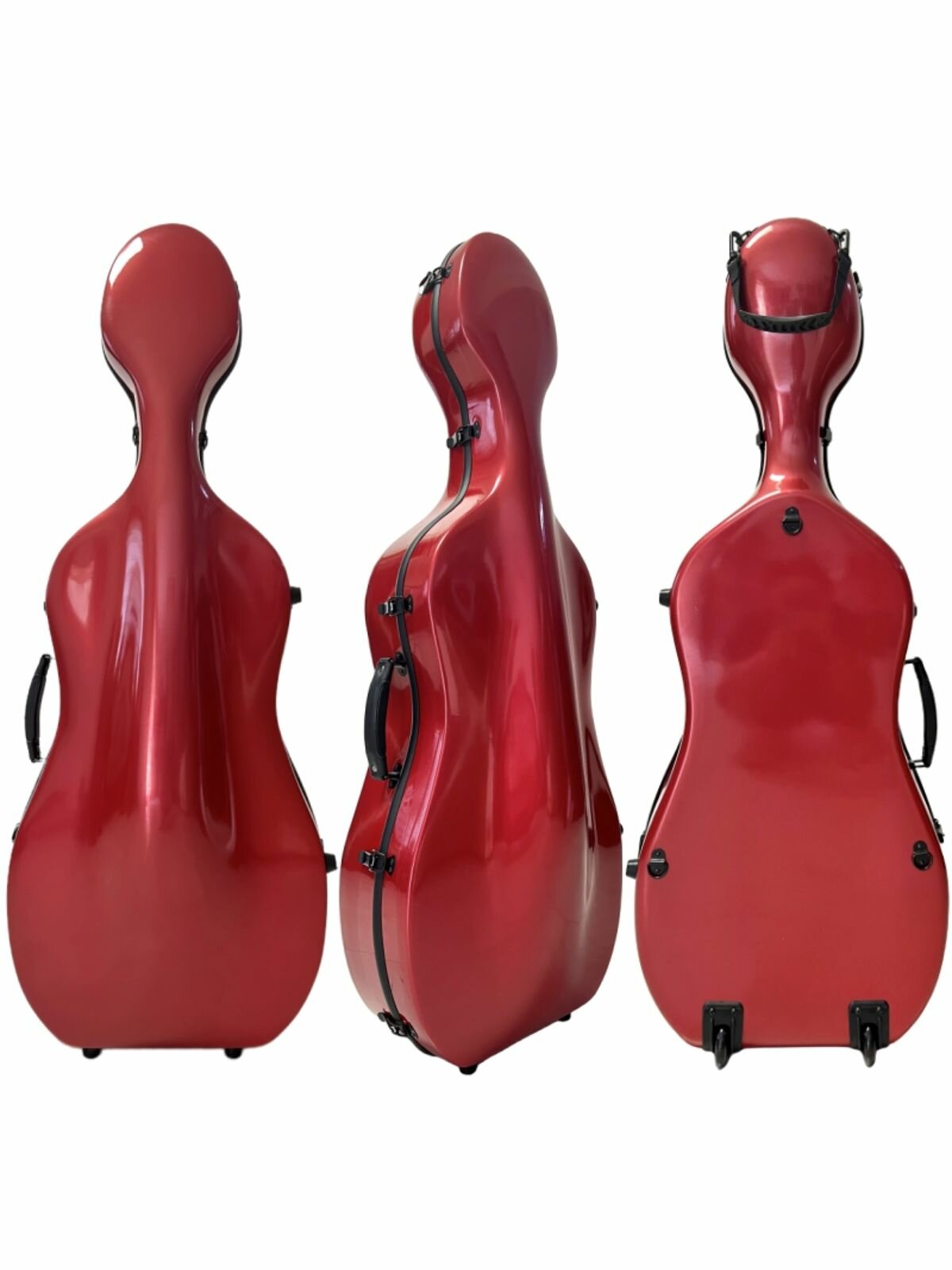 Чехол для виолончели , 1/2 полный размер Сумка для оборудования, смешанный углеродное волокно