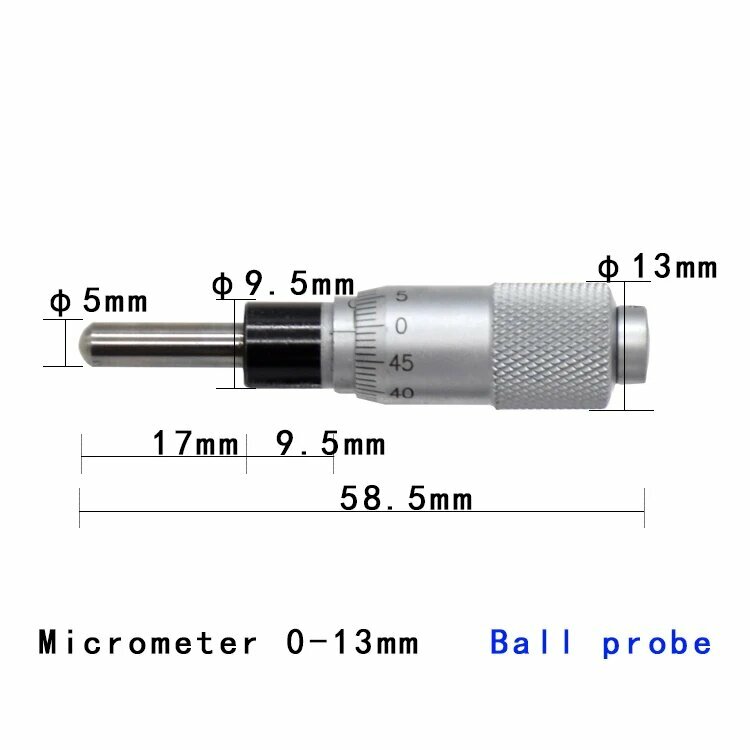 Микрокалибр 0-13 мм, Ball probe, цвет 0-13
