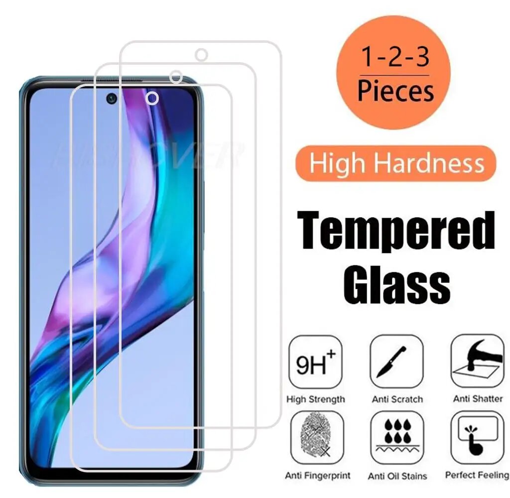 Защитное стекло для Xiaomi Redmi 9T 9A 9AT 9C NFC, закаленное защитное Only 1 Pieces, For Redmi 9T