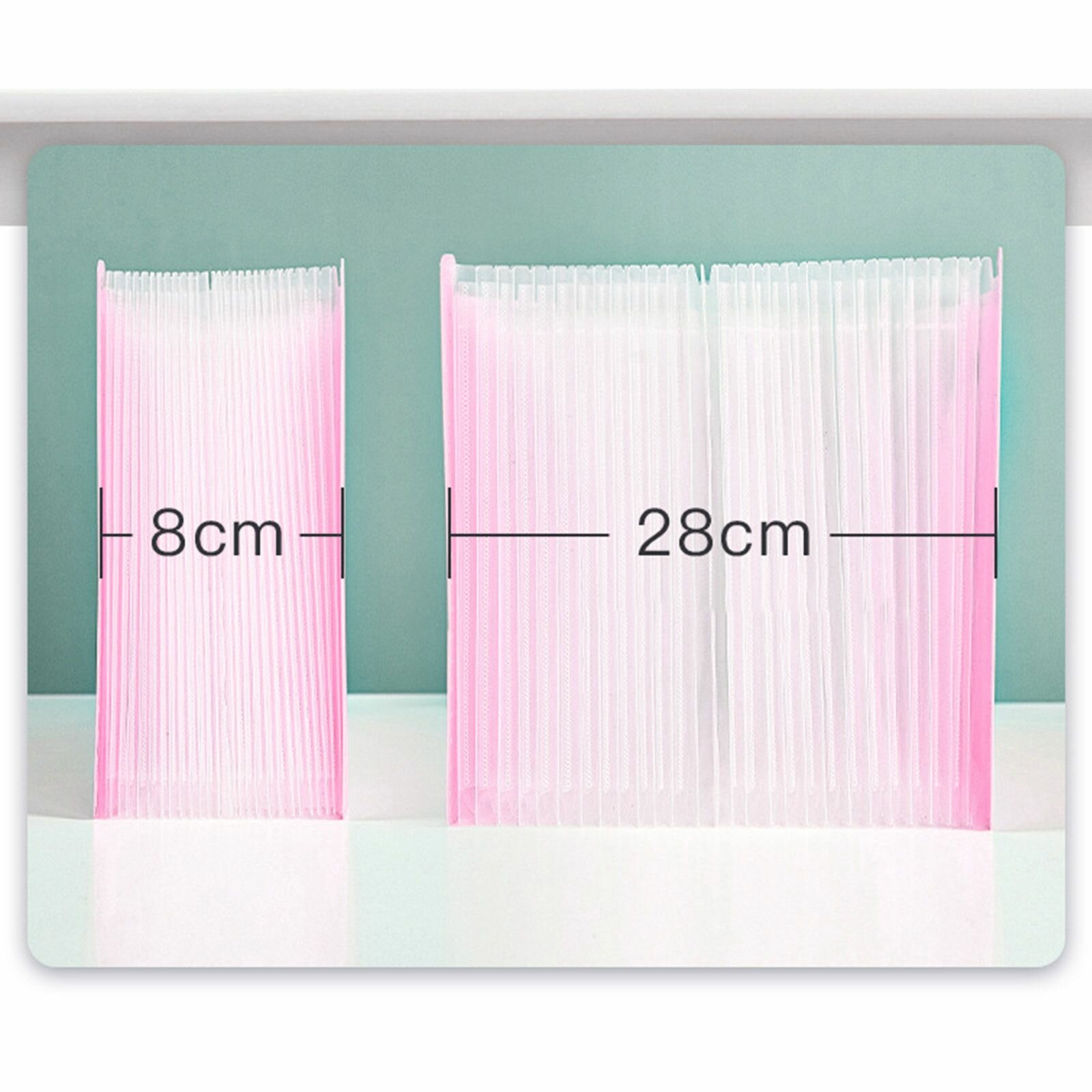 Вертикальная 13-слойная папка-органайзер формата А4, удлиненная-черный