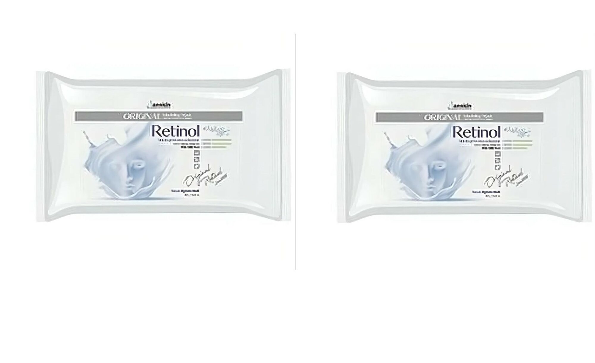 Маска для лица альгинатная Anskin Original Retinol Modeling Mask (Refill), с ретинолом , 240 гр, 2 шт