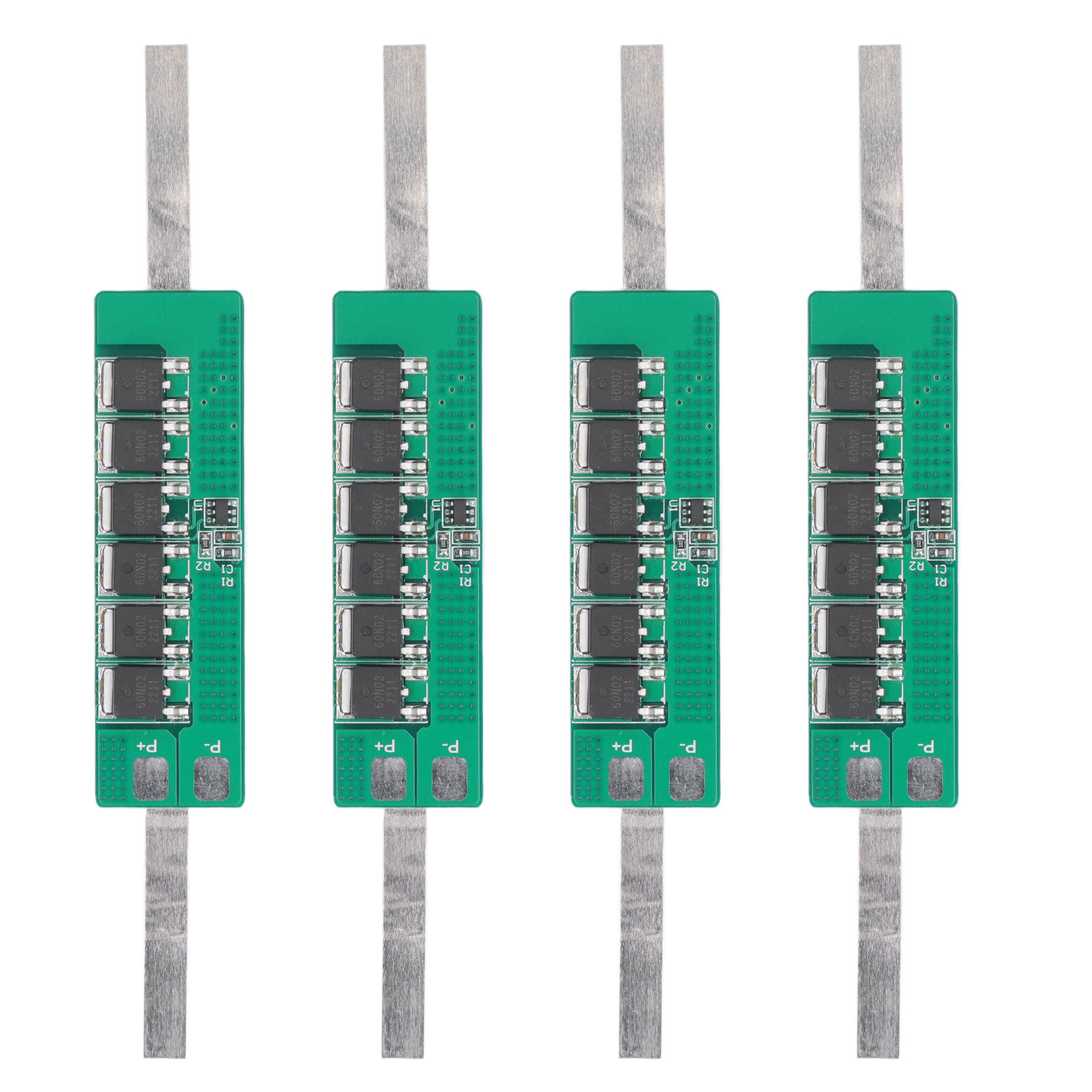 Плата защиты литиевой батареи 4PCS 3.7V 15A от перезаряда и разряда для солнечного светильника