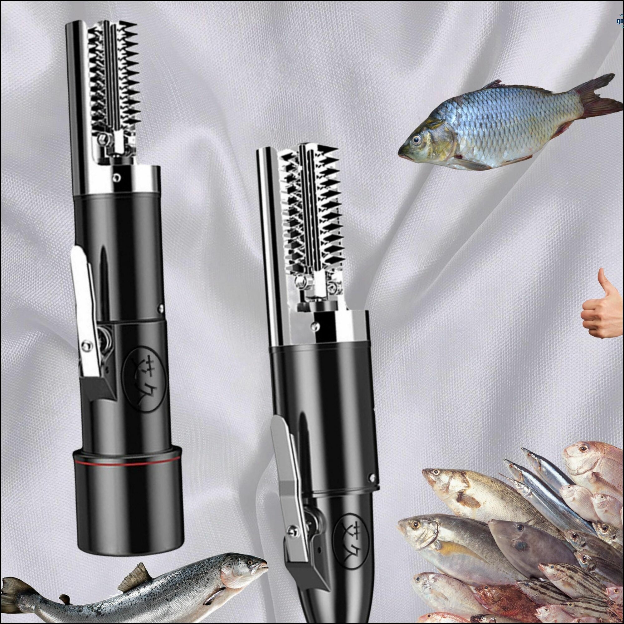 Электрический скалер для рыбы Скалер для рыбы Быстрый, удобный-good value -kpa