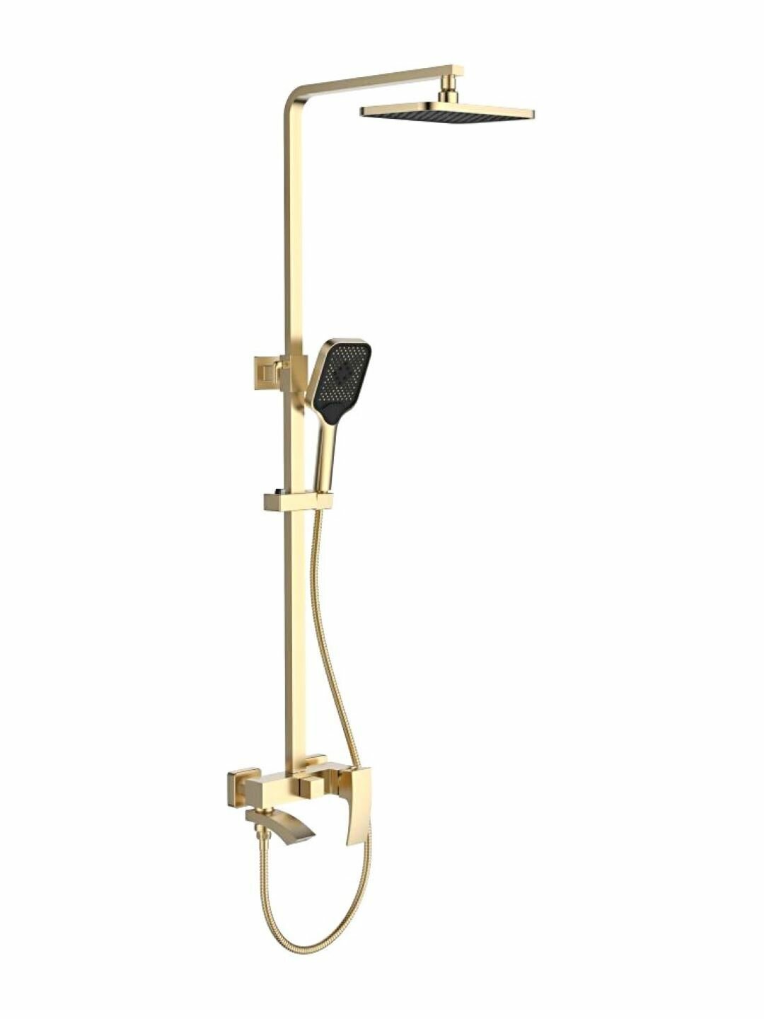 Душевая система с тропическим душем и смесителем Gerhans K19114Y