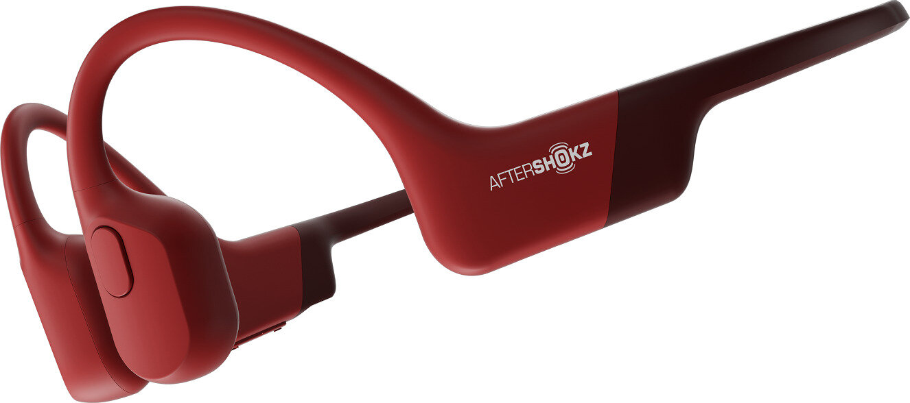 Беспроводные наушники с костной проводимостью звука AfterShokz Aeropex, красный-GGDV