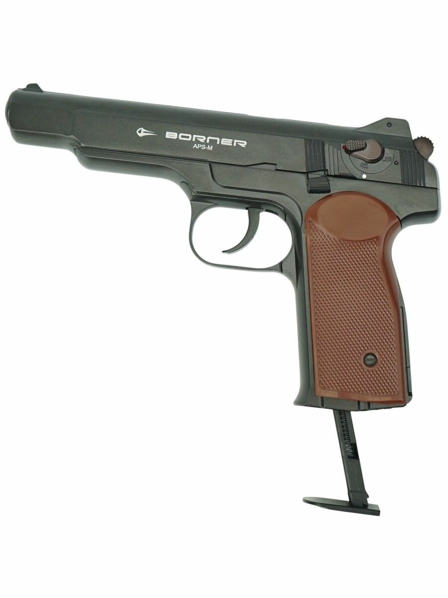 Пистолет пневматический Borner APS-M 4,5 мм металл