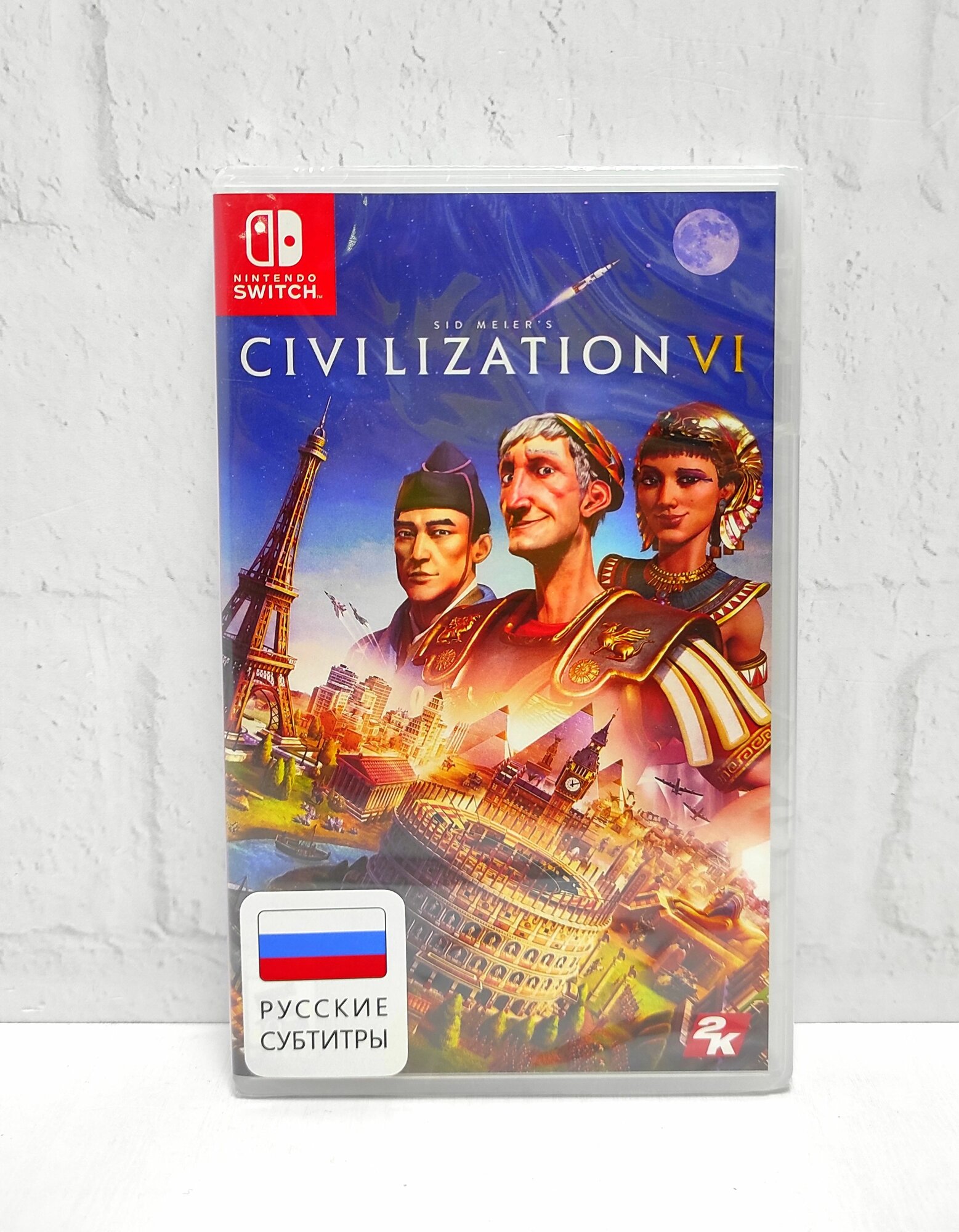 Sid Meiers Civilization 6 (VI) Русские субтитры Видеоигра на картридже Nintendo Switch