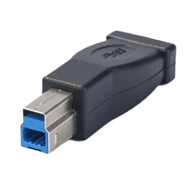 Переходник для принтера с разъемом Type C к разъему USB B-черный