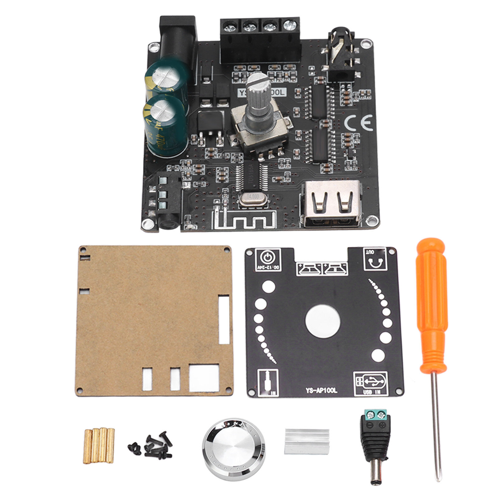 Стерео Bluetooth цифровой усилитель мощности, двухканальный, с управлением через приложение, плата усилителя звука для дома.