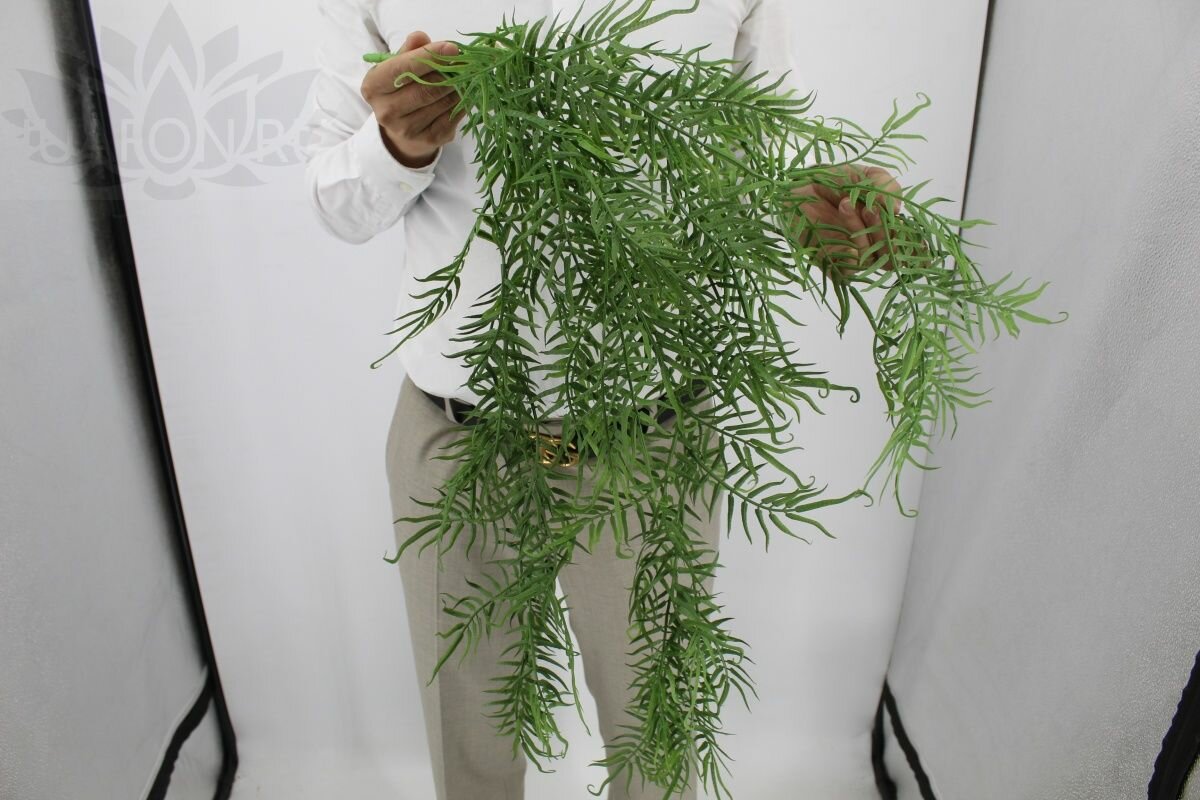 Лиана искусственная зелень ампельная декоративная ветка для украшения интерьера фотозон 70 см