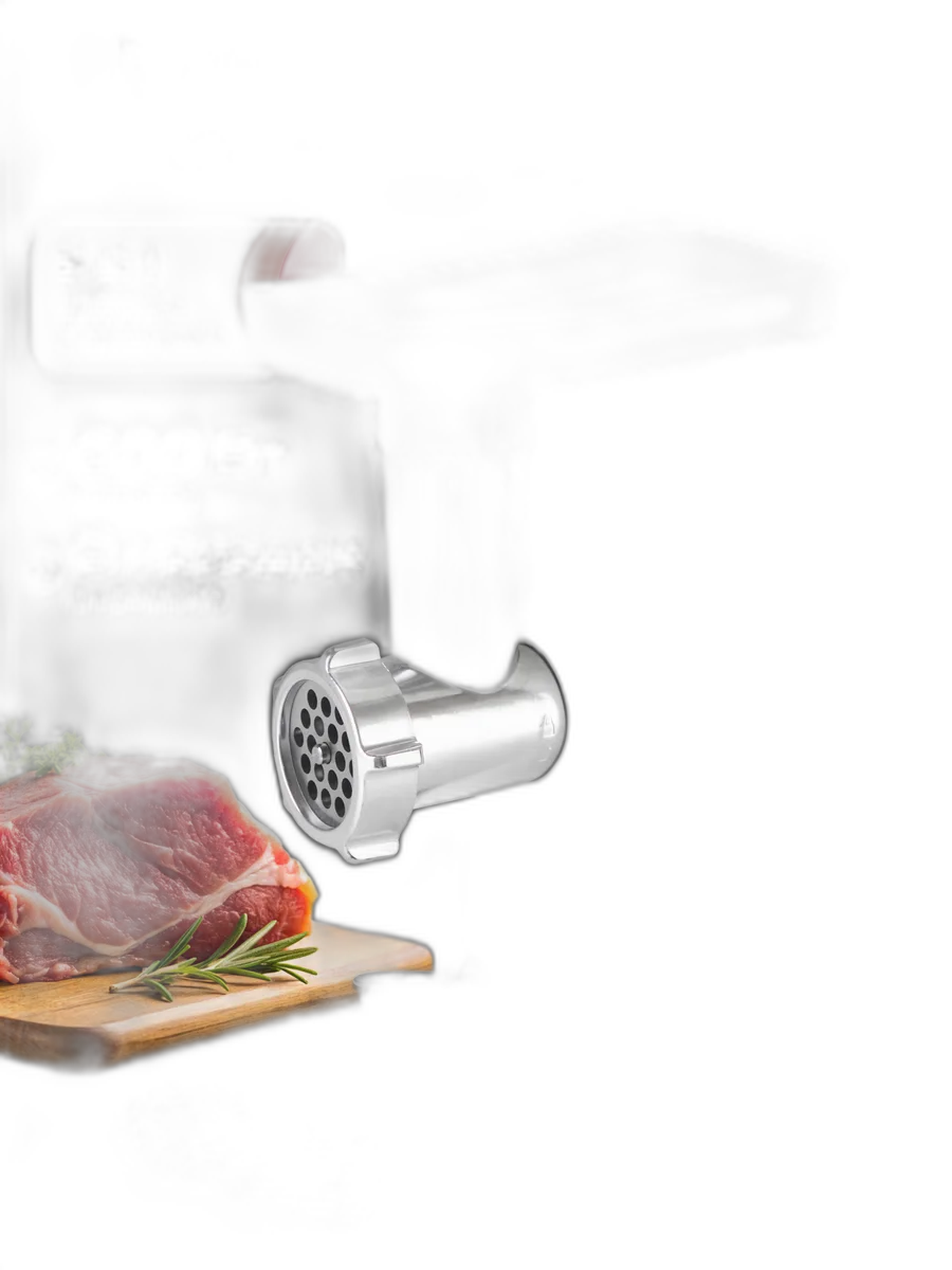 Электрическая мясорубка с насадками и овощерезкой, 600 Вт