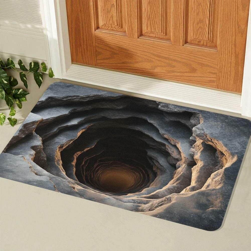 3D Коврик придверный 40x60 см