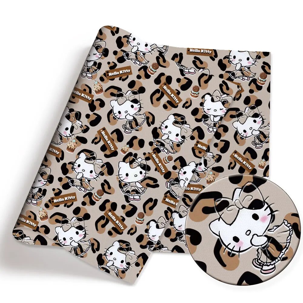 Hello Kitty ткань для шитья полиэстер хлопок Polyester cotton, 98288