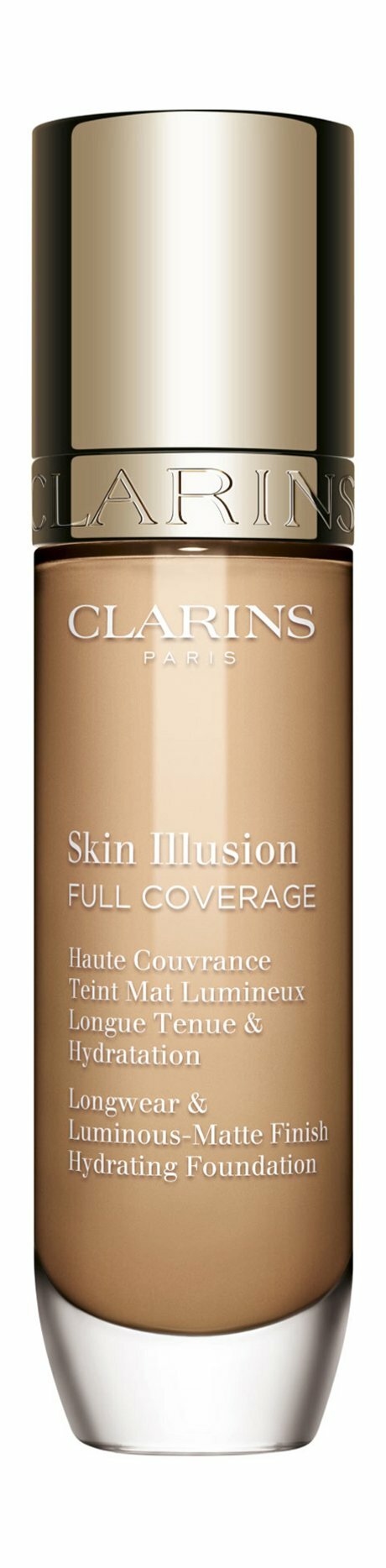 Clarins Skin Illusion Full Coverage Foundation Стойкий тональный крем для лица с матовым финишем | 108W 30мл