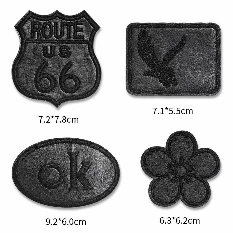 Самоклеящиеся нашивки-наклейки для пуховика, бесшовные вышитые патчи с отверстиями для ремонта и декора DIY быстрое решение без шитья