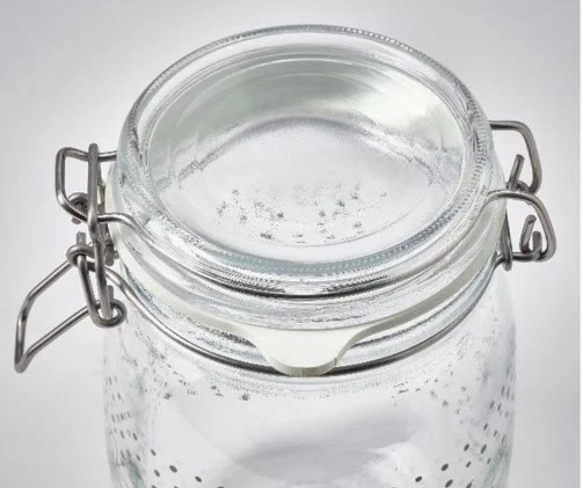 Банка с крышкой, с рисунком 1 л, Коркен