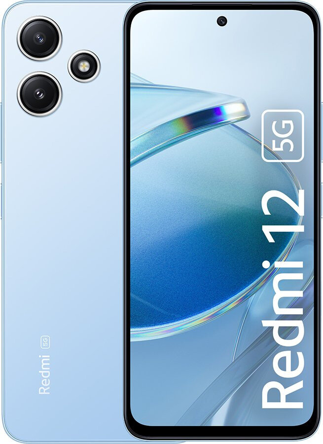 Смартфон Xiaomi Redmi 12 5G 8/256 ГБ Global, Dual nano SIM, NFC, Sky Blue