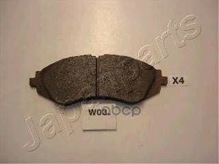 Колодки торм. пер. DAEWOO Espero 95-99/Nubira 97->/Rezzo 00-> Japanparts арт. PA-W03AF