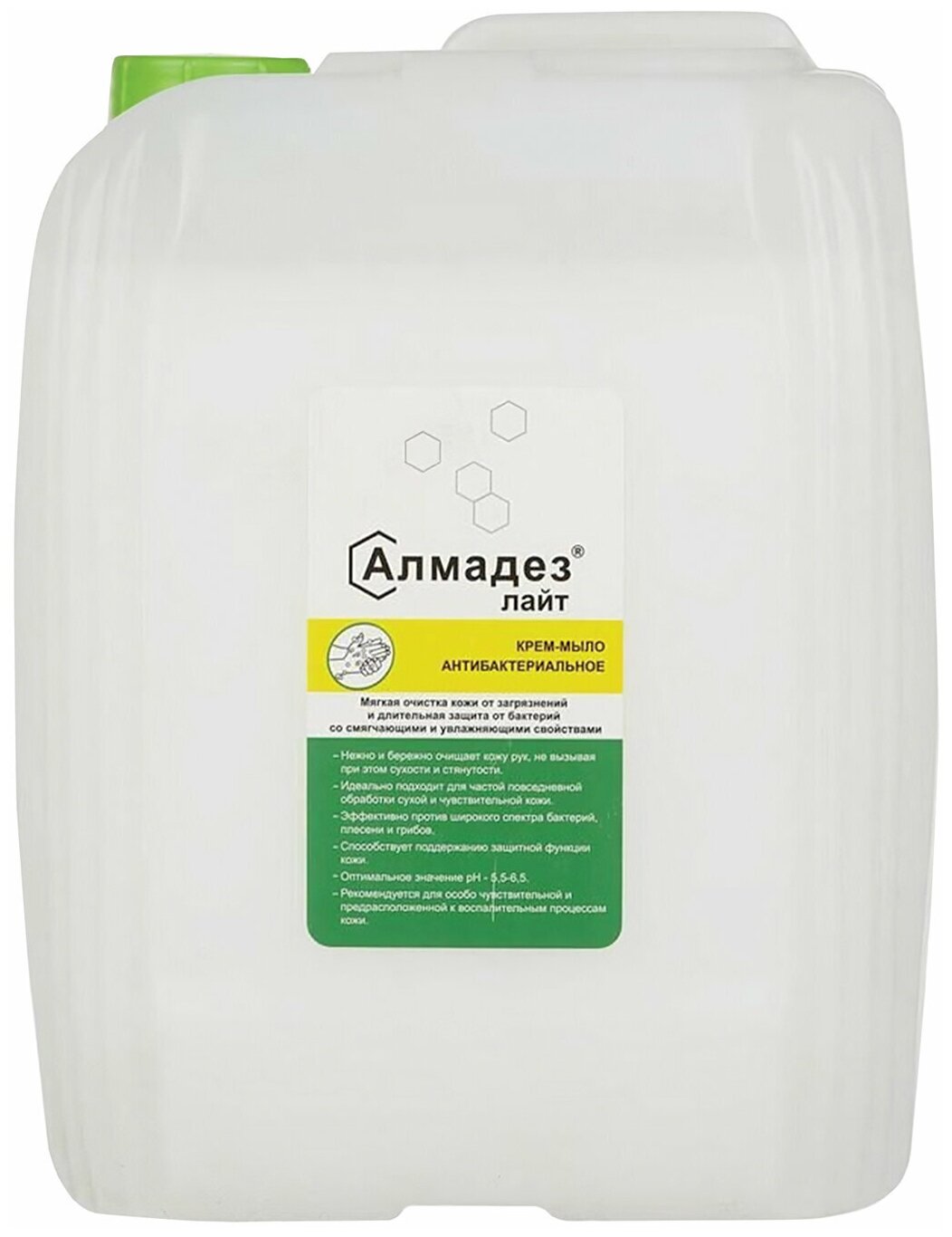 Крем-мыло Алмадез Лайт, антибактериальное, 5 л (МАЛ-05)