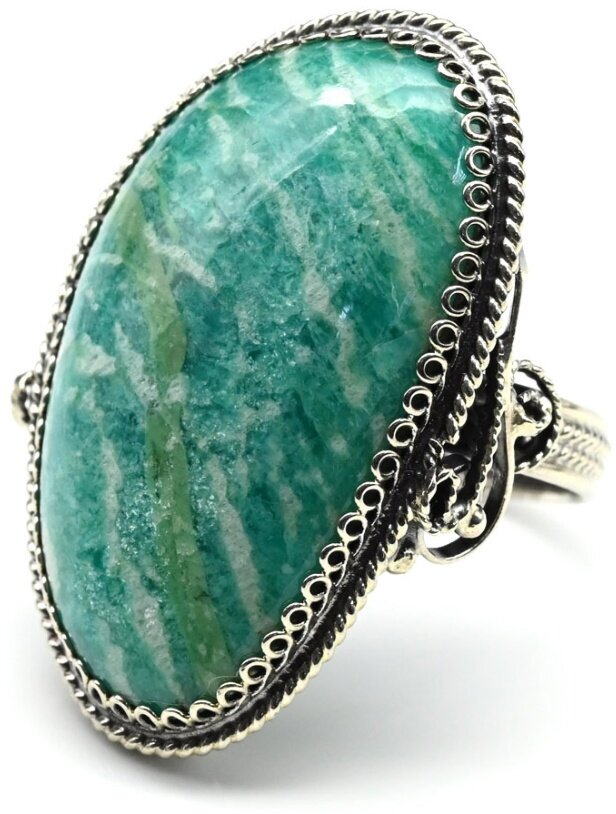 Кольцо, амазонит