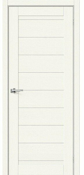 Межкомнатная дверь эко шпон bravo x Браво-21 White Wood mr.wood